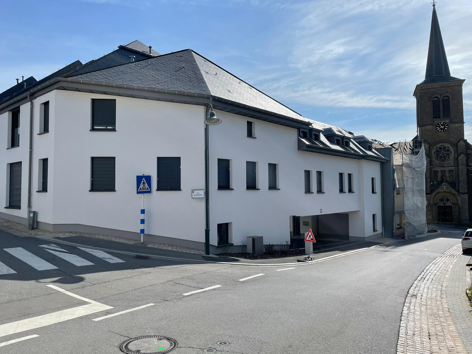 Inauguration de 2 maisons à Gostingen dans la commune de Flaxweiler ...