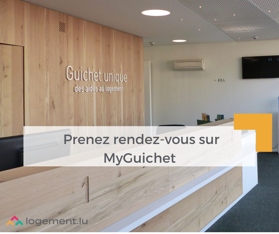 Prise de rendez-vous avec MyGuichet - Logement.lu - Ministère du ...